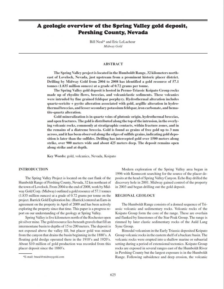 Publications Store – Geological Society of Nevada