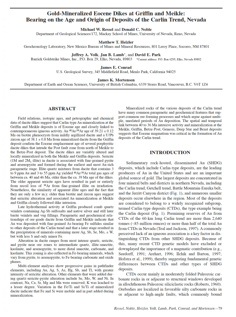 The Sepon gold deposits, Laos: Exploration, geology and comparison to ...