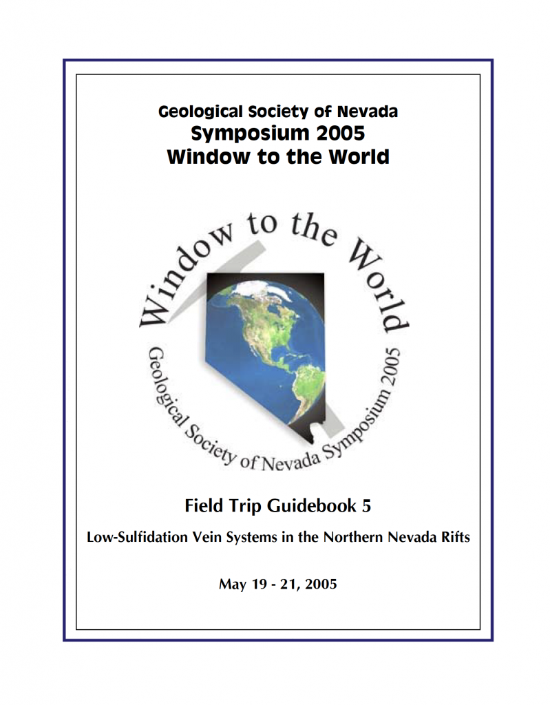 Low Sulfidation Vein Systems in the Northern Nevada Rift, NV ...