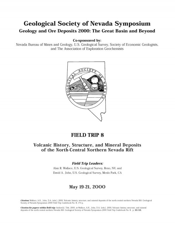 Volcanic History, Structure, & Mineral Deposits of the North-Central ...